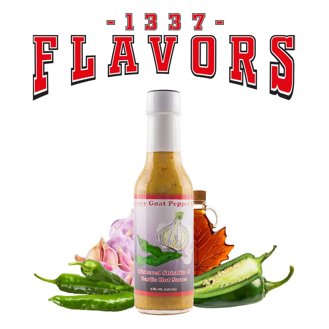 Angry Goat Pepper Co - Blistered Shishito & Garlic - 1337 Flavors