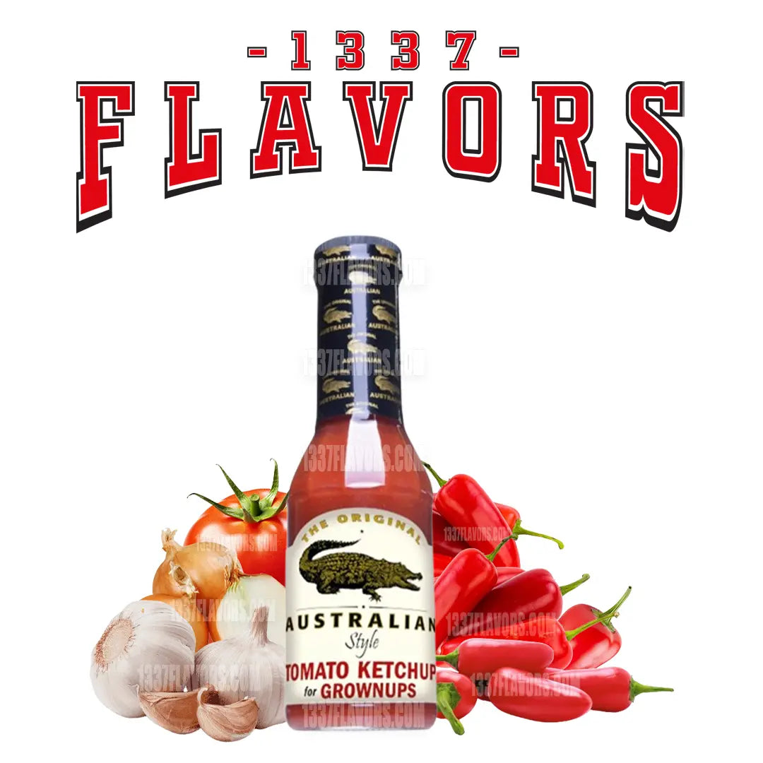 The Original Australian - Tomato Ketchup For Grown Ups - 1337 Flavors